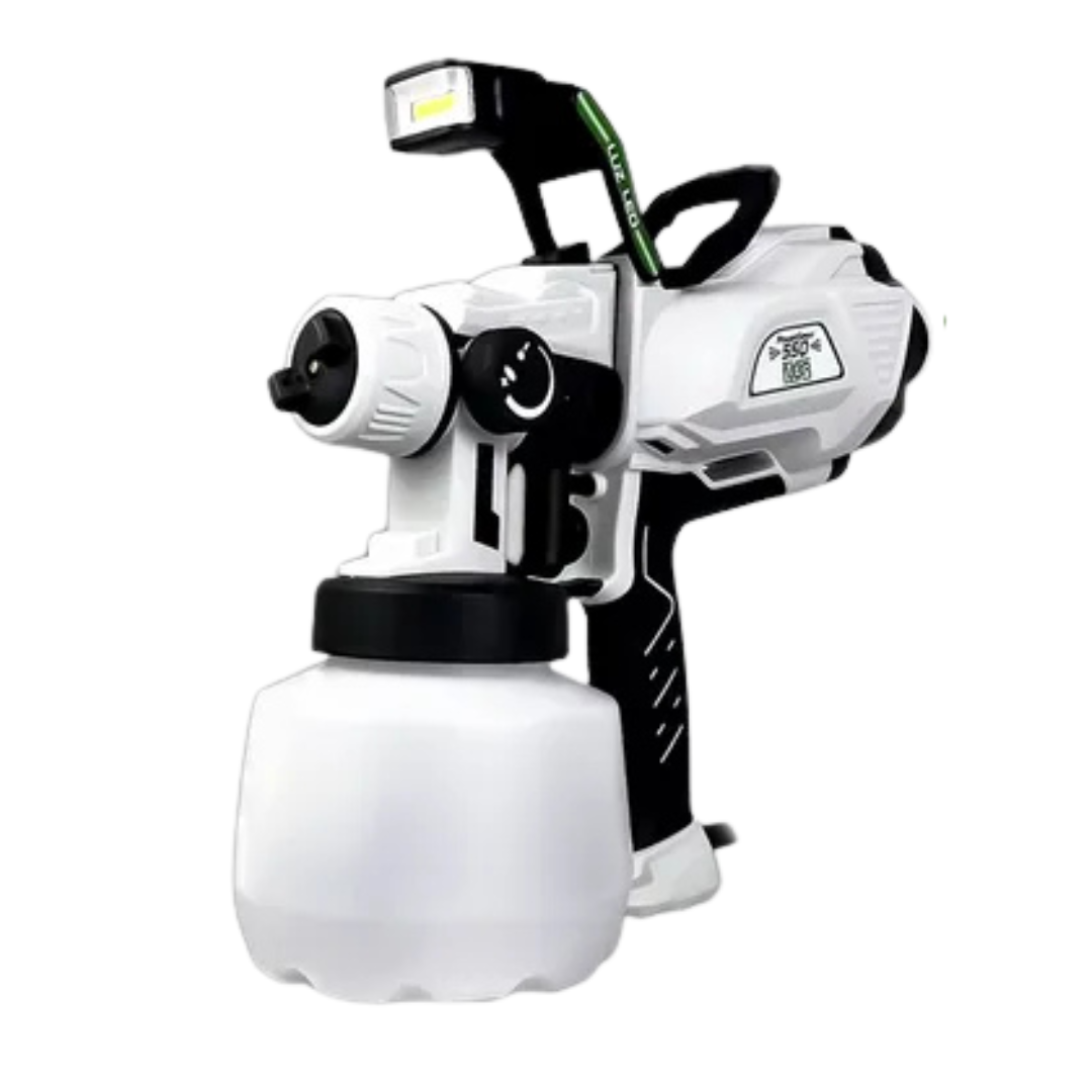 Pistola Pintura Nauber 220v Power Spray 410 A Bateria